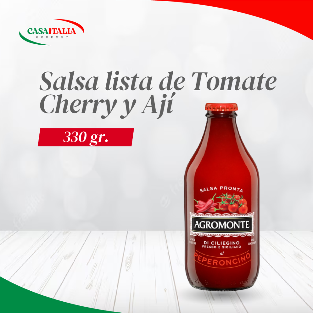 Tomate – Casa Italia Gourmet, Catálogo